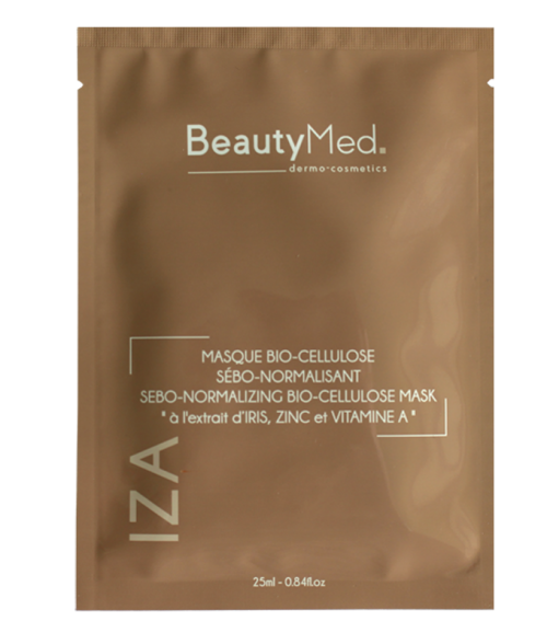 Masque purifiant visage en bio-cellulose anti acné | BeautyMed Masque purifiant visage en bio-cellulose anti acné | BeautyMed